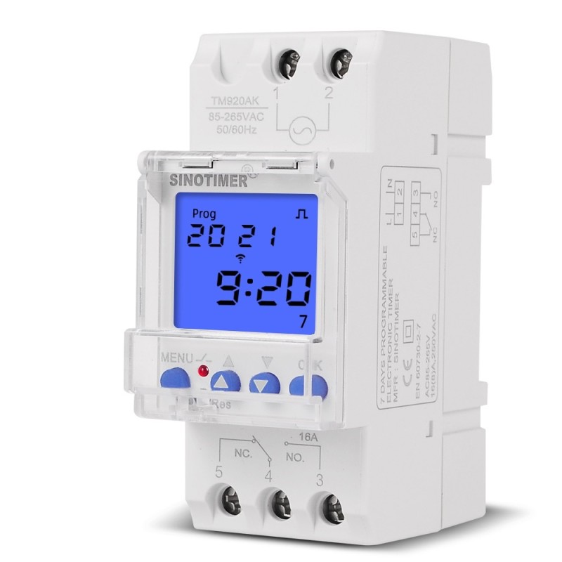 Releu digital cu temporizator 1 minut, Sinotimer, temporizator ...