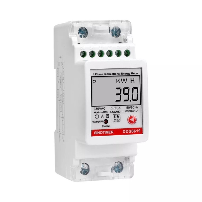 Contor monofazat de energie electrica, Sinotimer, 230V AC 50Hz, 5(60)A ...