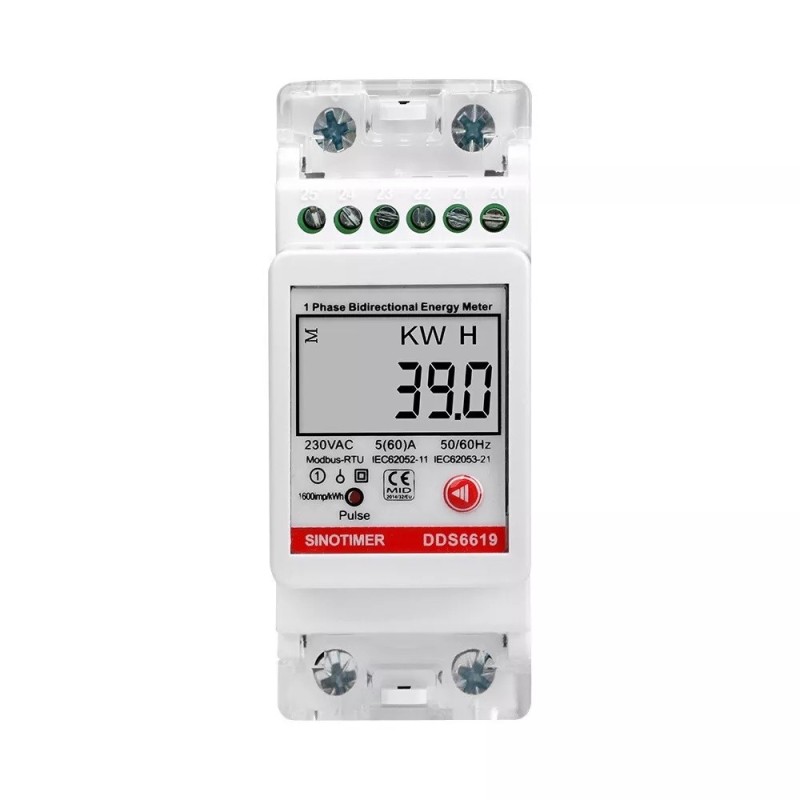 Contor monofazat de energie electrica, Sinotimer, 230V AC 50Hz, 5(60)A ...