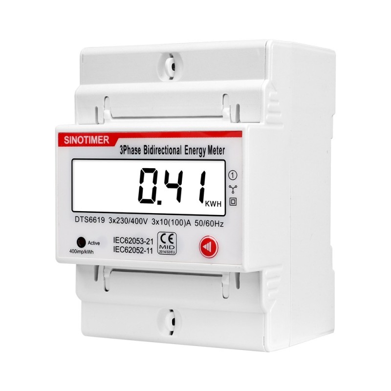 Contor monofazat de energie electrica, Sinotimer, 230V AC 50Hz, 10(100 ...